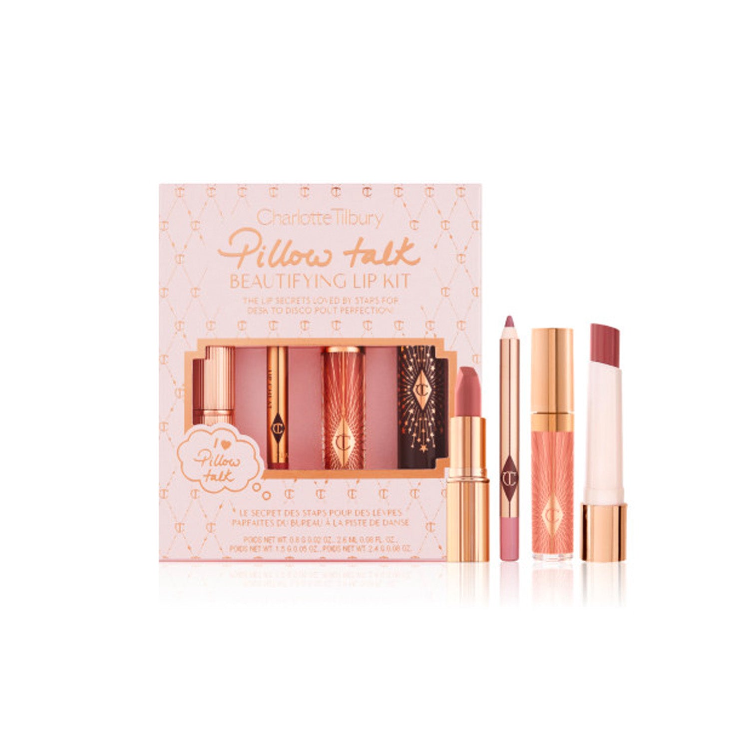 Charlotte Tilbury PILLOW TALK BEAUTIFYING LIP KIT – Instaura